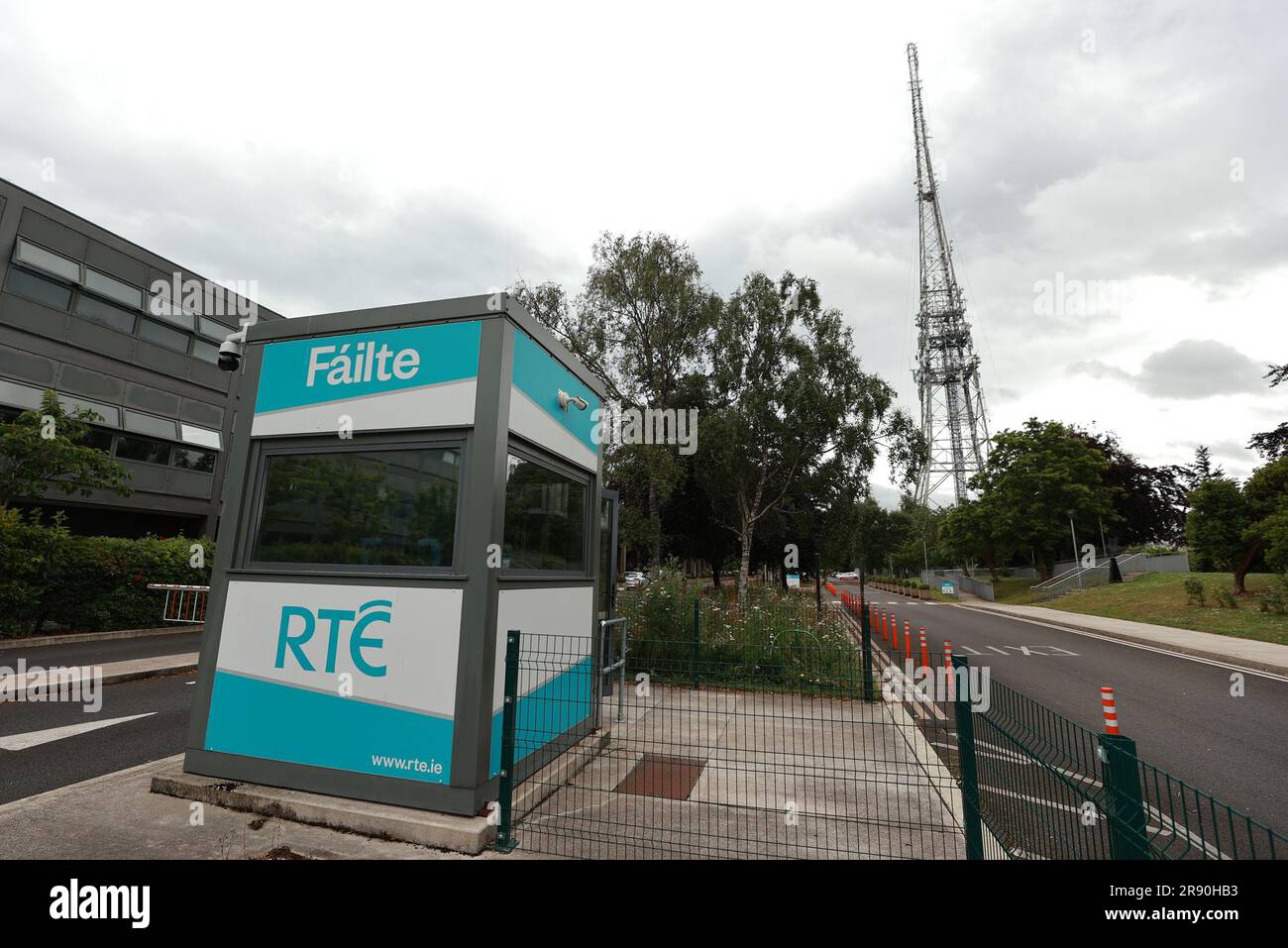 The RTE Television Studios in Donnybrook, near Dublin in the Republic ...