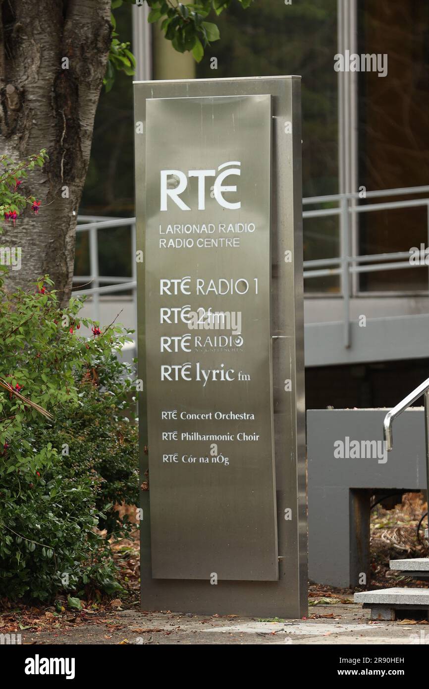 The RTE Television Studios in Donnybrook, near Dublin in the Republic ...