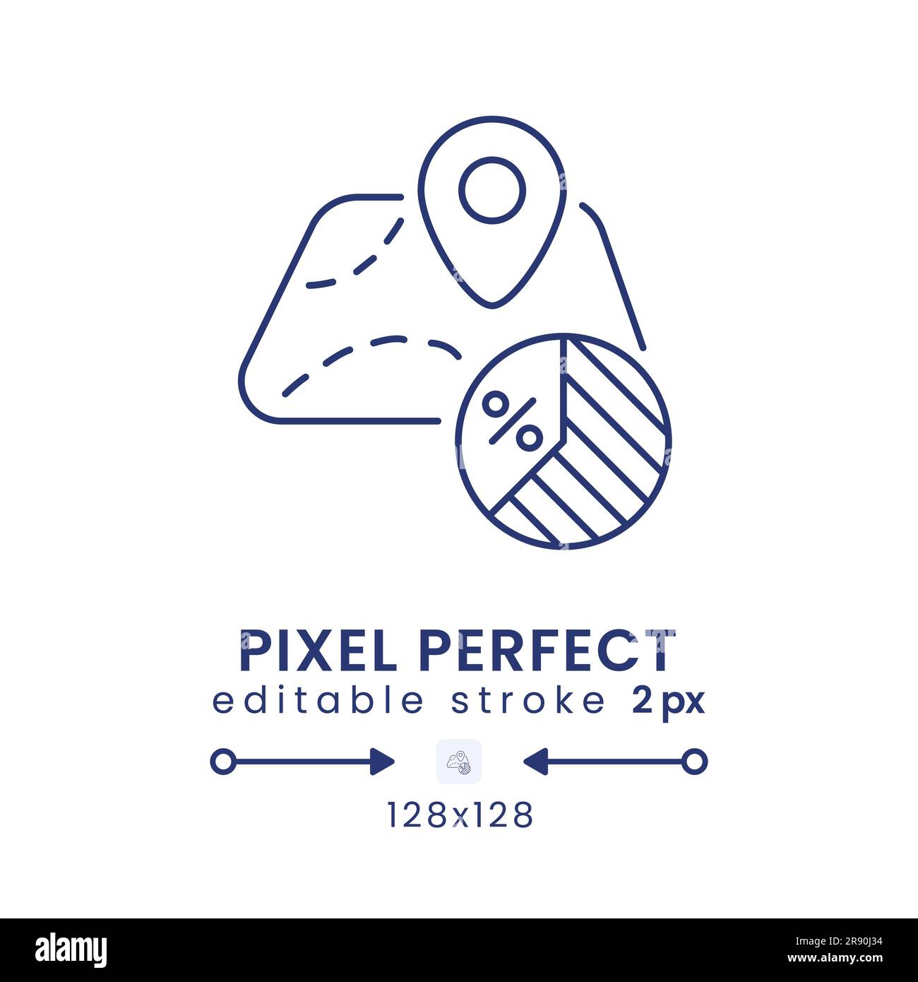 State and Local Taxes linear desktop icon Stock Vector Image & Art - Alamy