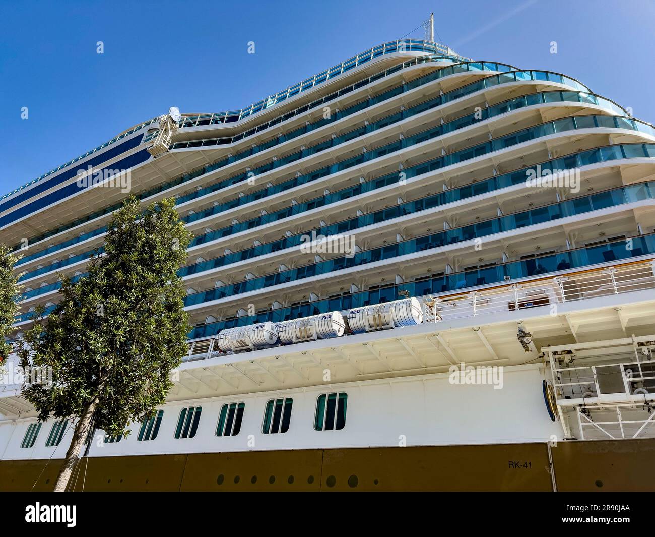 Istanbul, Turkey - 09/15/2022; High build ocean liner "Regal Princess ...