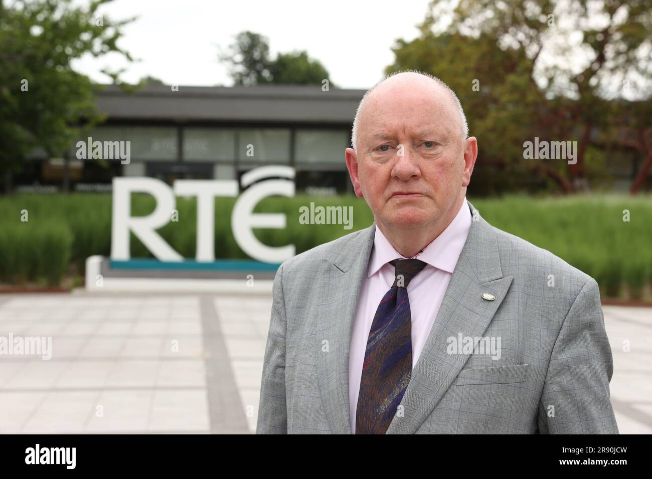 Seamus Dooley, Irish Secretary of the National Union of Journalists, at ...