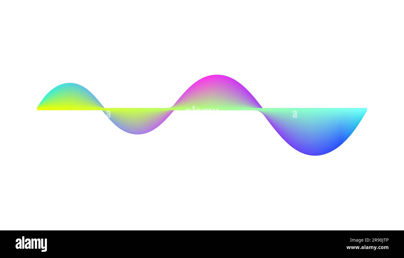 colorful motion sound wave. abstract background. Vector illustration ...