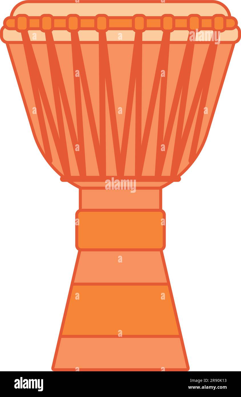 Isolated colored bongo drum musical instrument icon Vector Stock Vector ...