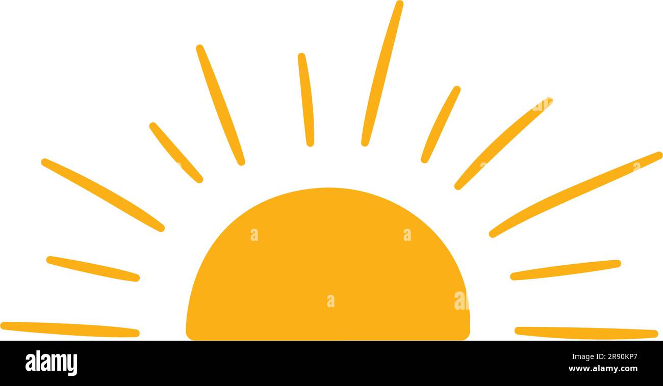 Half Sun Images Clip Art