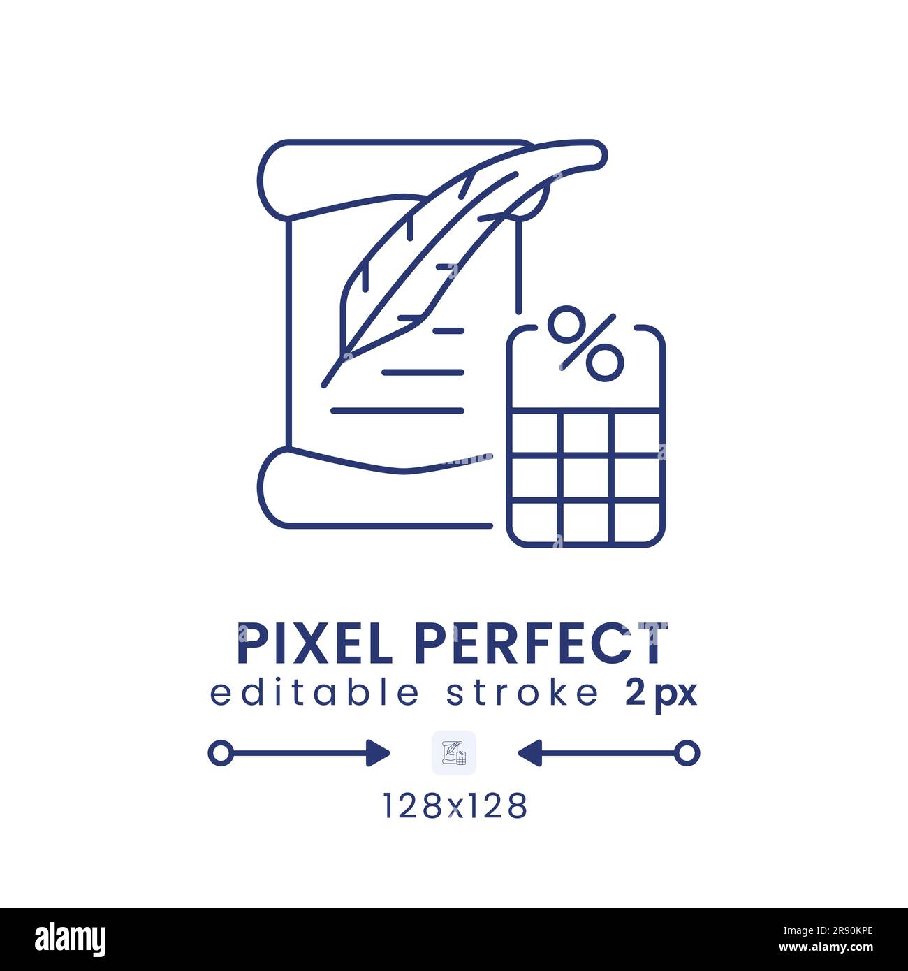 Inheritance Tax linear desktop icon Stock Vector Image & Art - Alamy