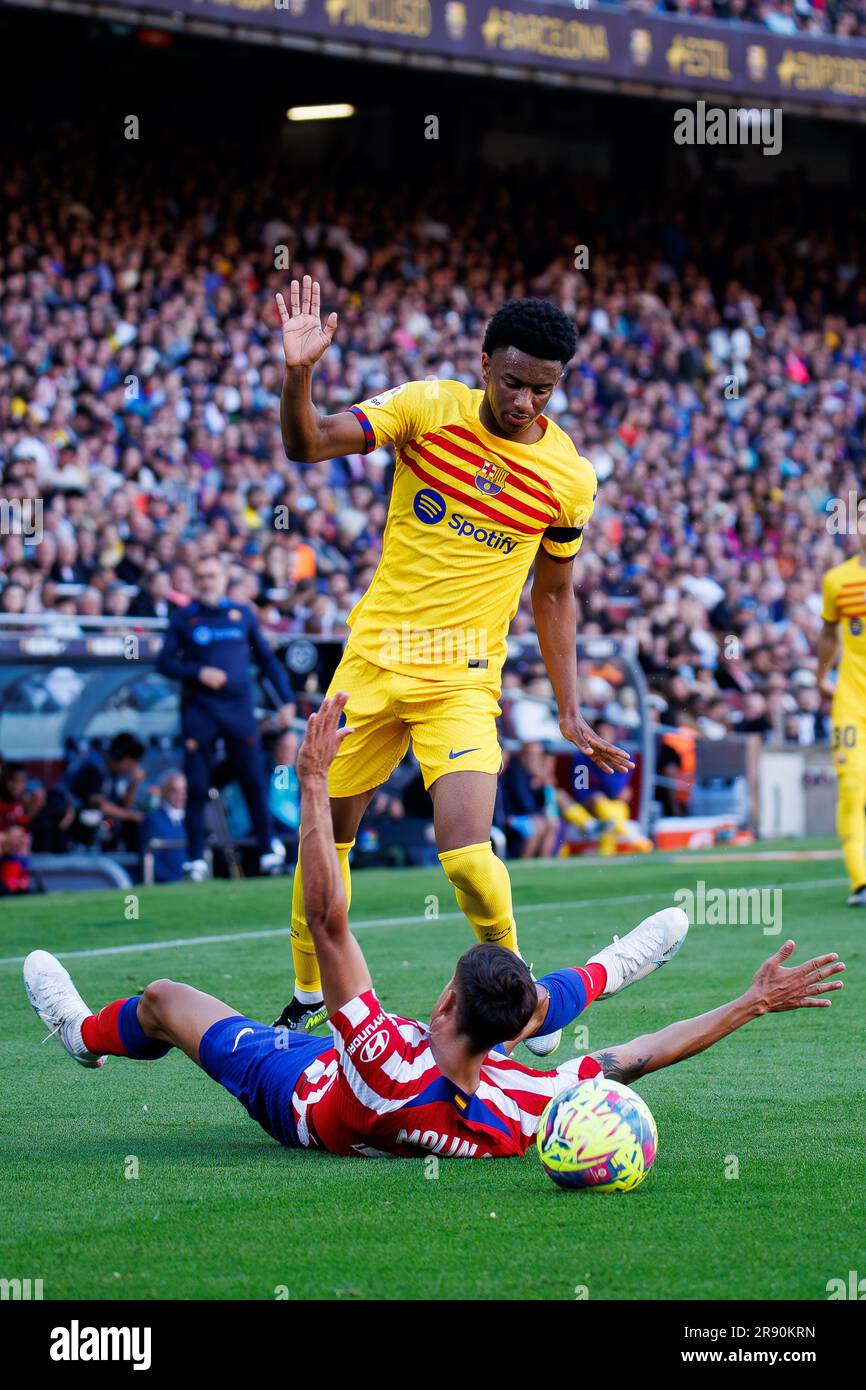 BARCELONA - APR 23: Balde in action during the LaLiga match between FC ...