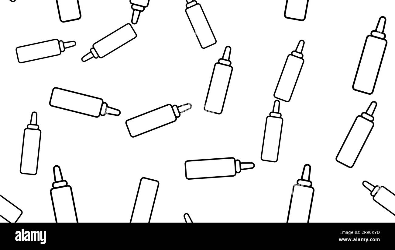 Cute vector seamless pattern background with cartoon style mustard ...