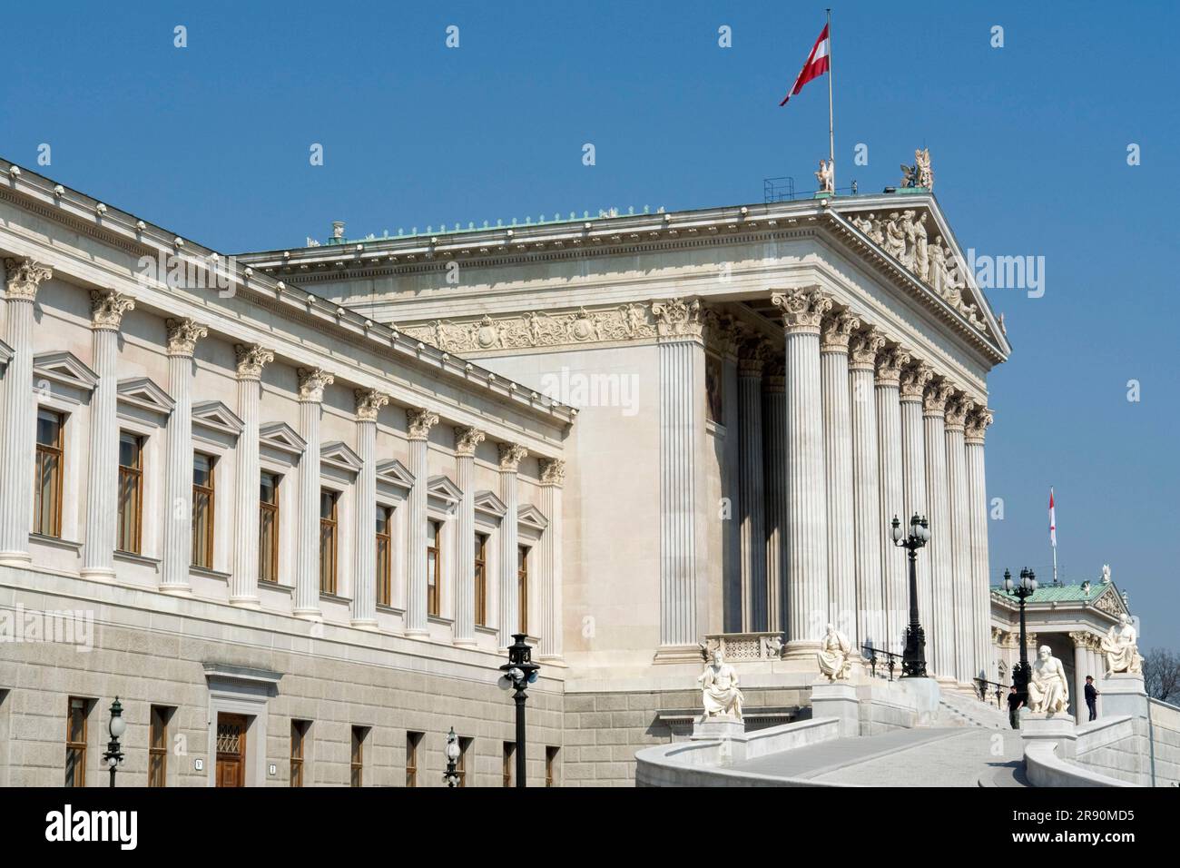 Parliament building, Vienna, Austria Stock Photo - Alamy