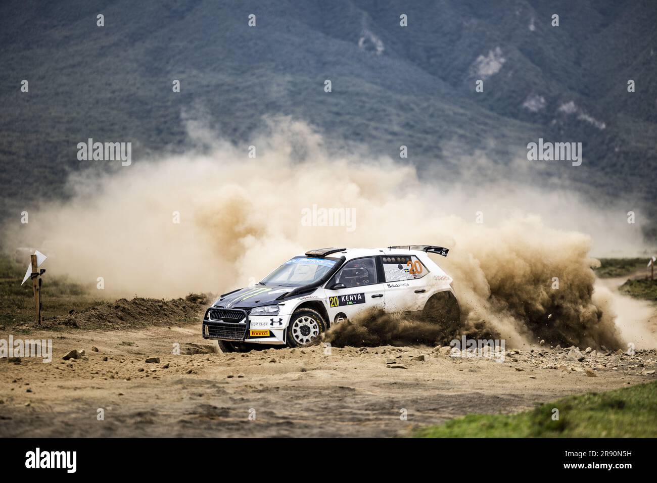 20 Oliver SOLBERG (SWE), Elliott EDMONDSON (GBR), SKODA FABIA Evo, RC2 ...