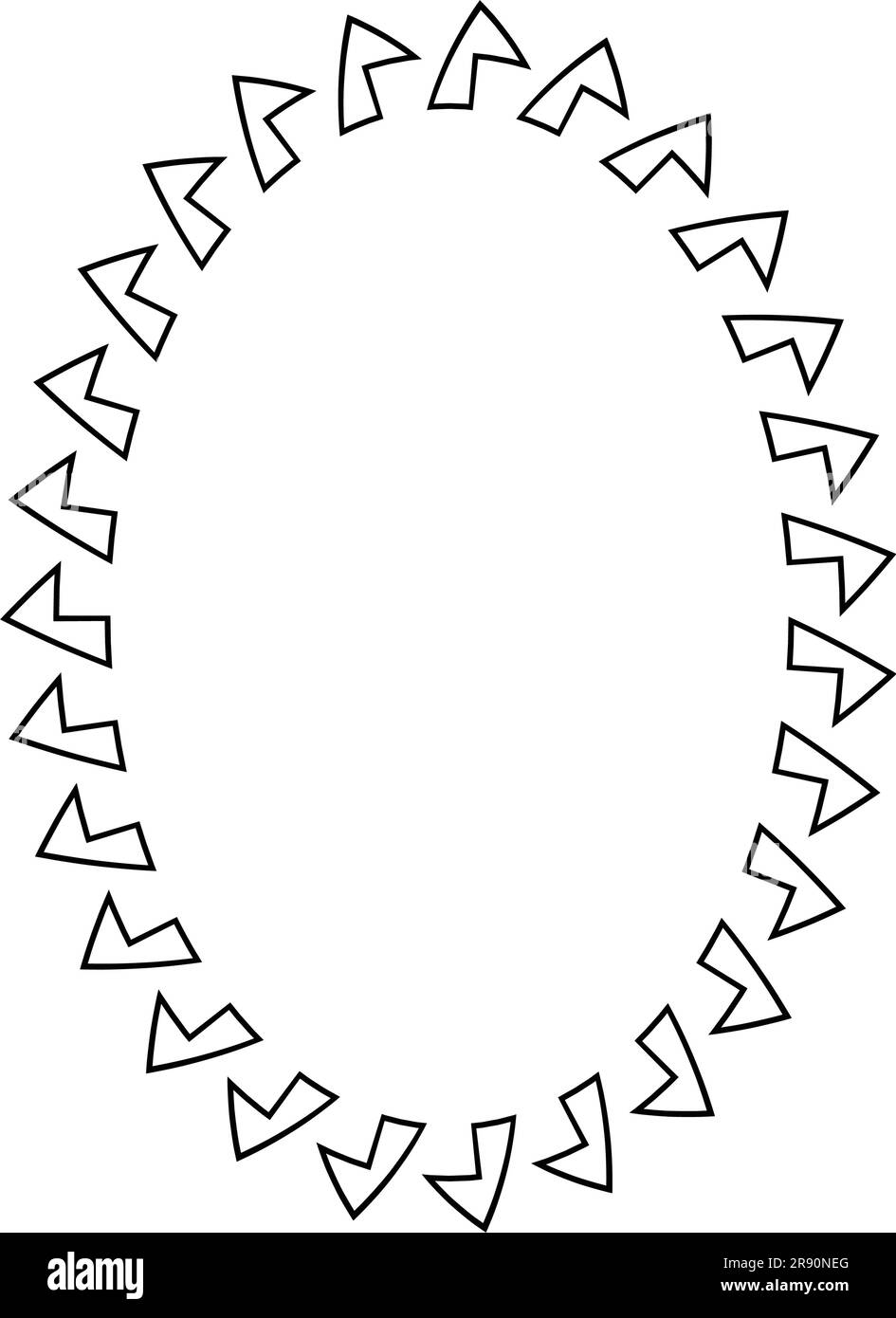 Oval Shape Outline 6 Best Images of Oval Shape Template Stencil ...