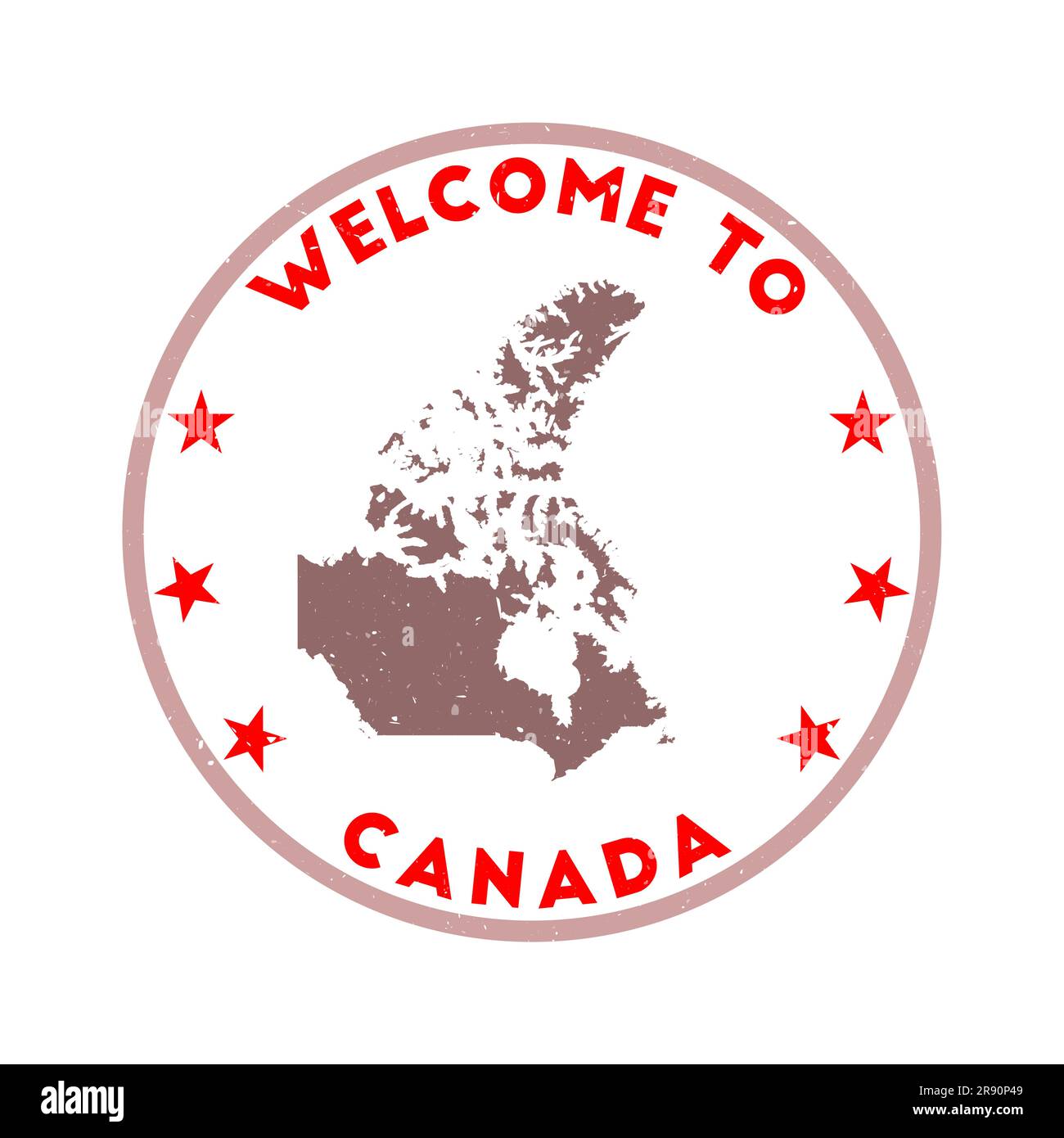 Canada stamp vintage retro hi-res stock photography and images - Alamy