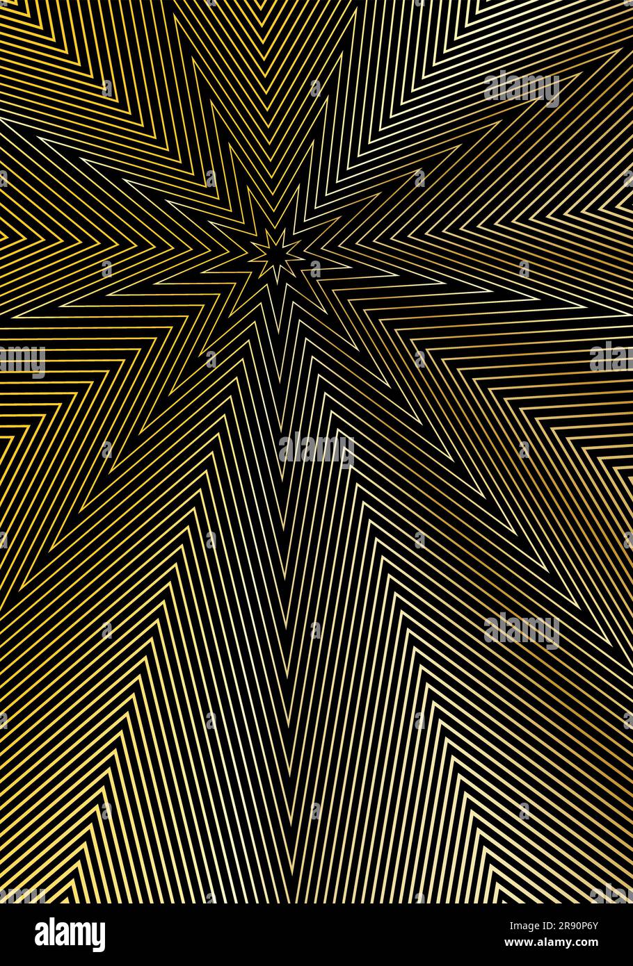 Minimal cover design template. Modern brochure layout. Gold vibrant ...