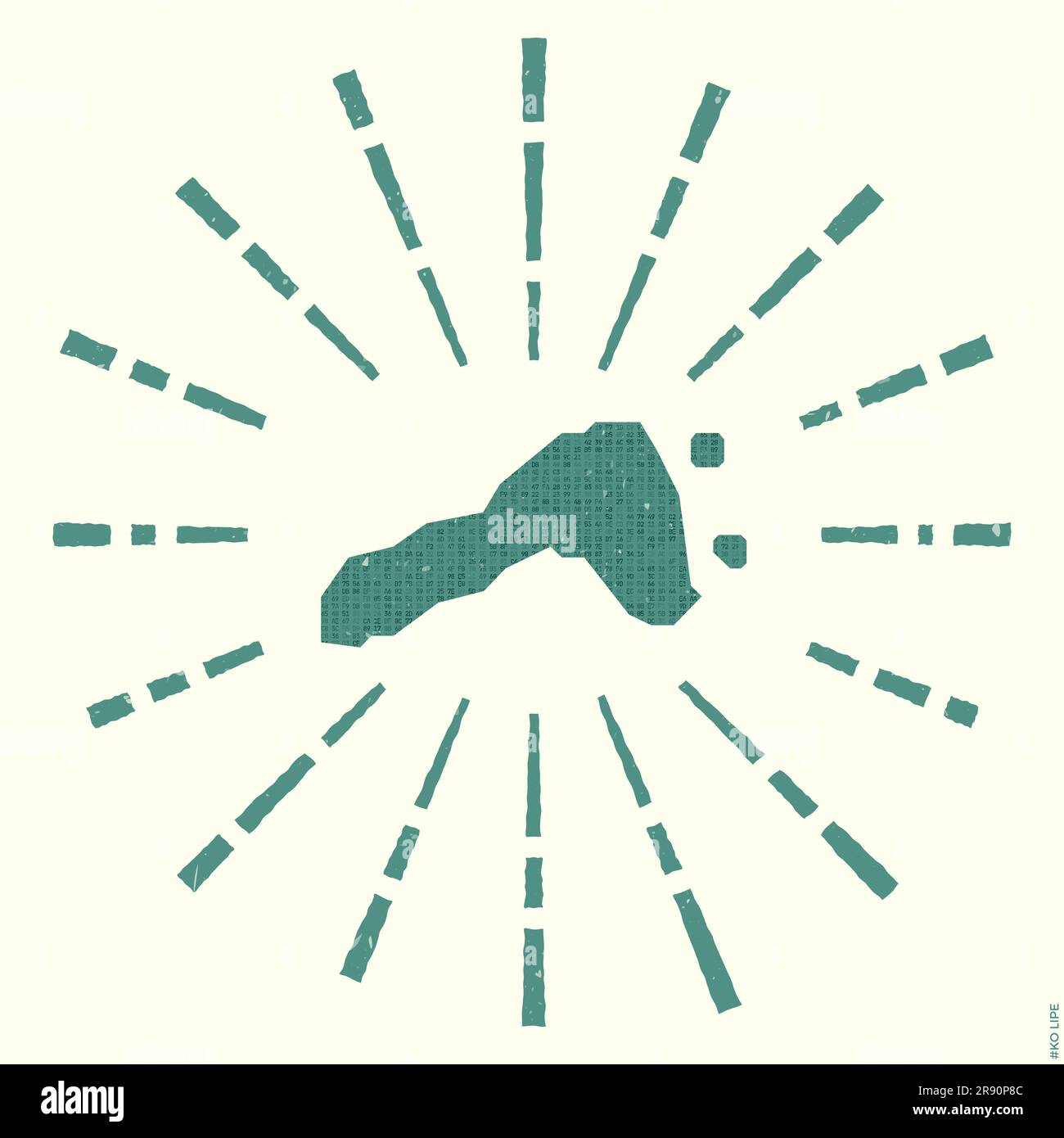 Island ko lipe map hi-res stock photography and images - Alamy