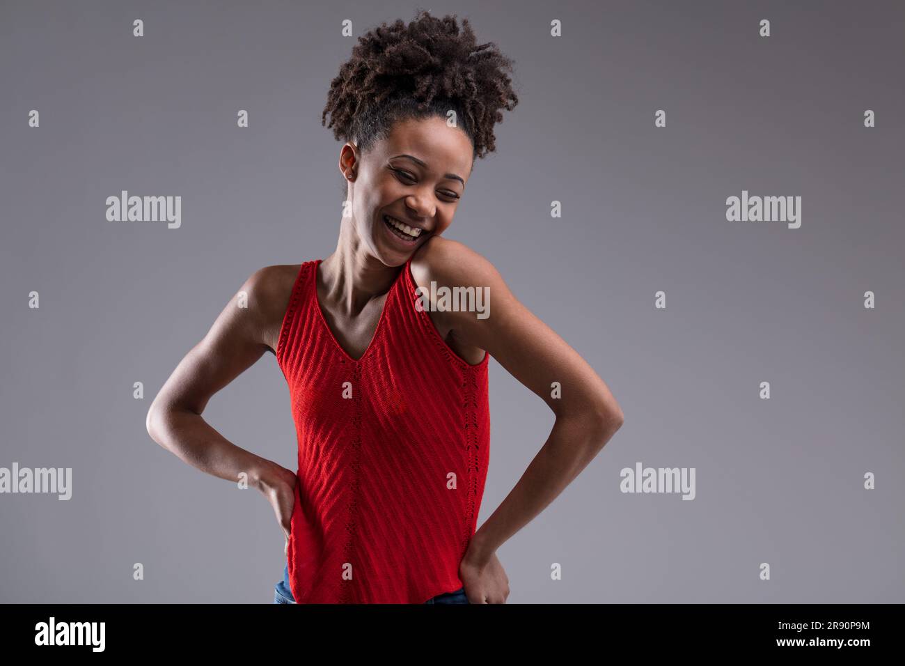 Shy demeanor hi-res stock photography and images - Alamy