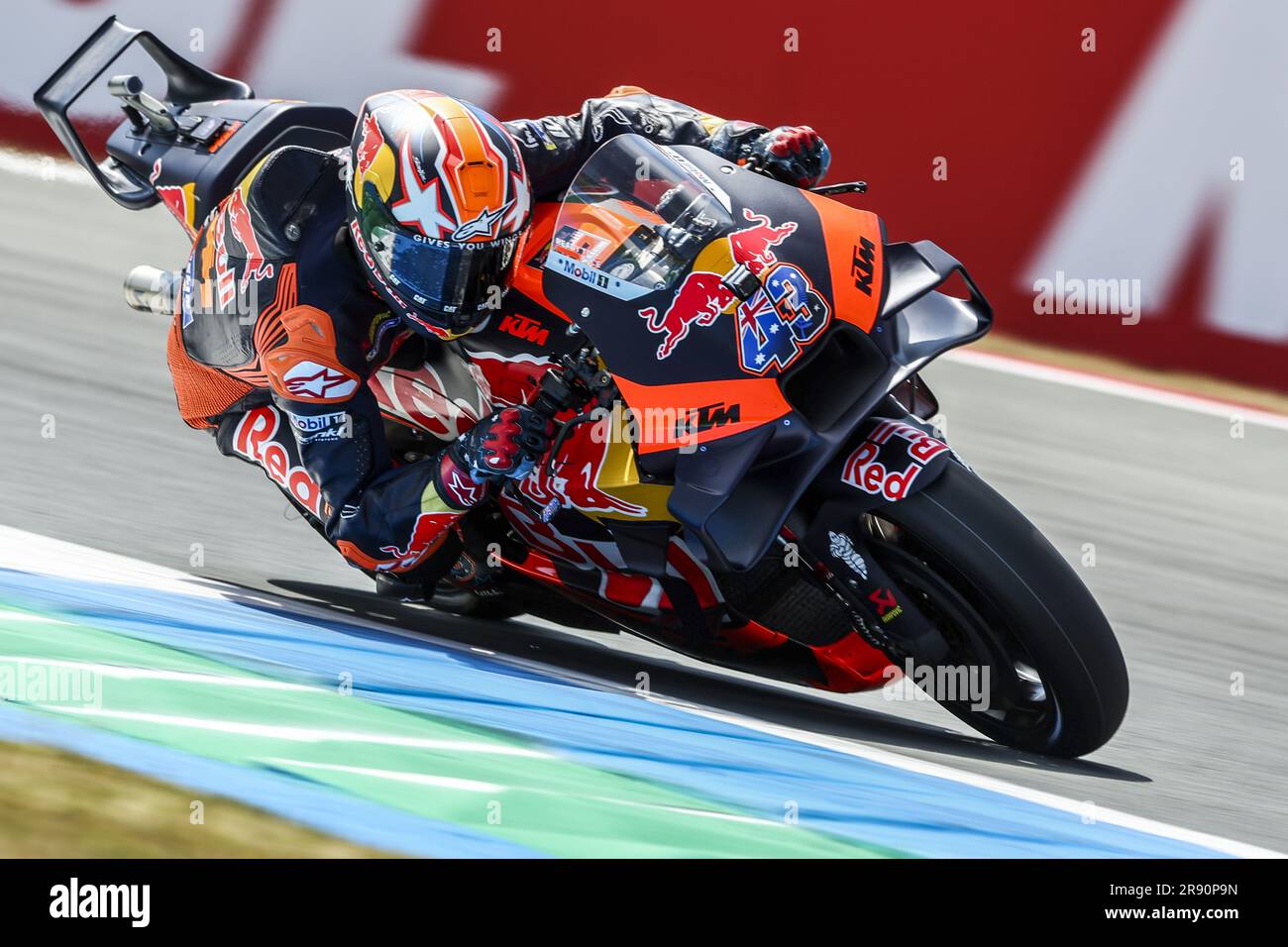 ASSEN - Jack Miller (ESP) on his KTM in action during the second free ...