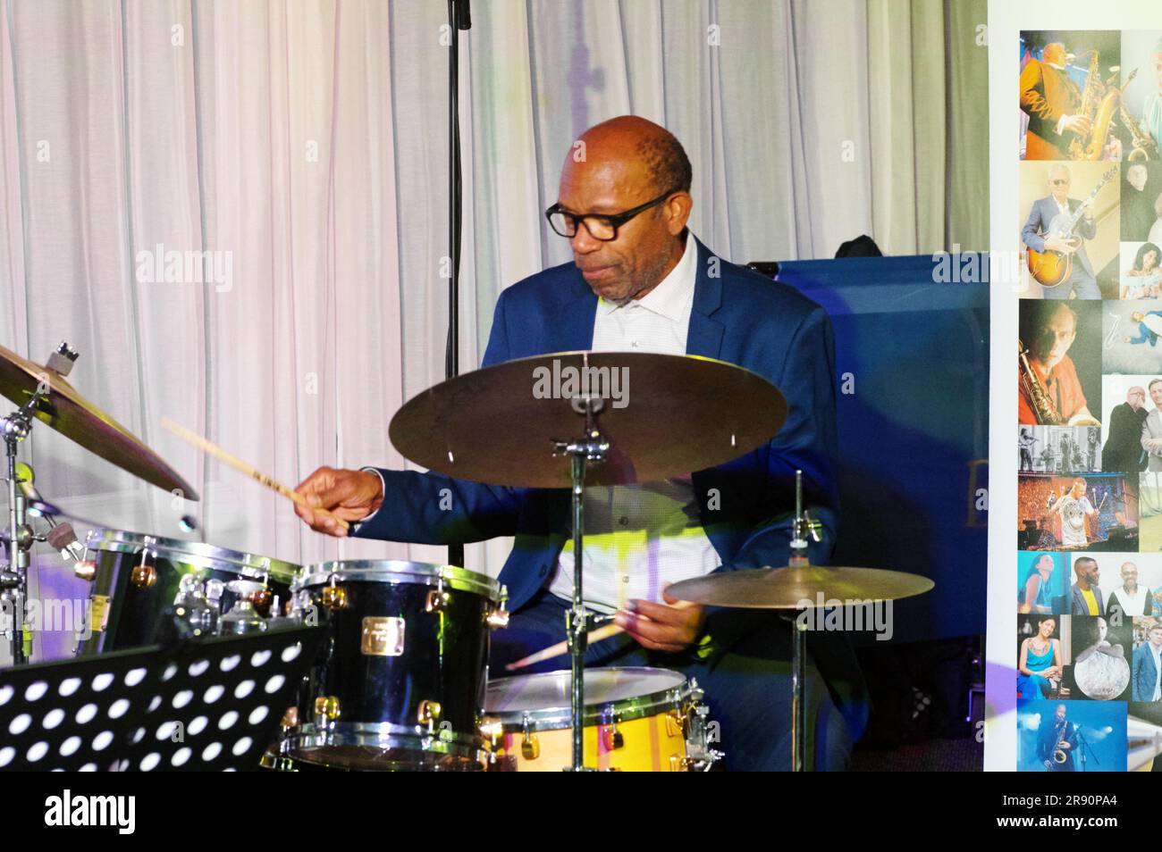 Sangoma Everett, Watermill Jazz Club, Dorking, Surrey, 20 Sept 2022 Stock Photo - Alamy
