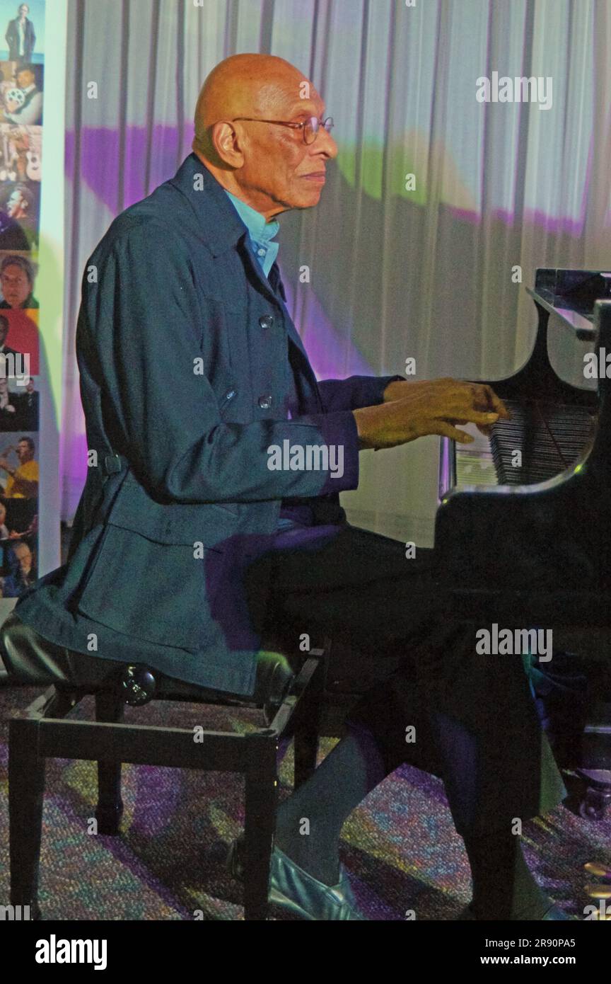 Kirk Lightsey, Watermill Jazz Club, Dorking, Surrey, 20 Sept 2022 Stock ...