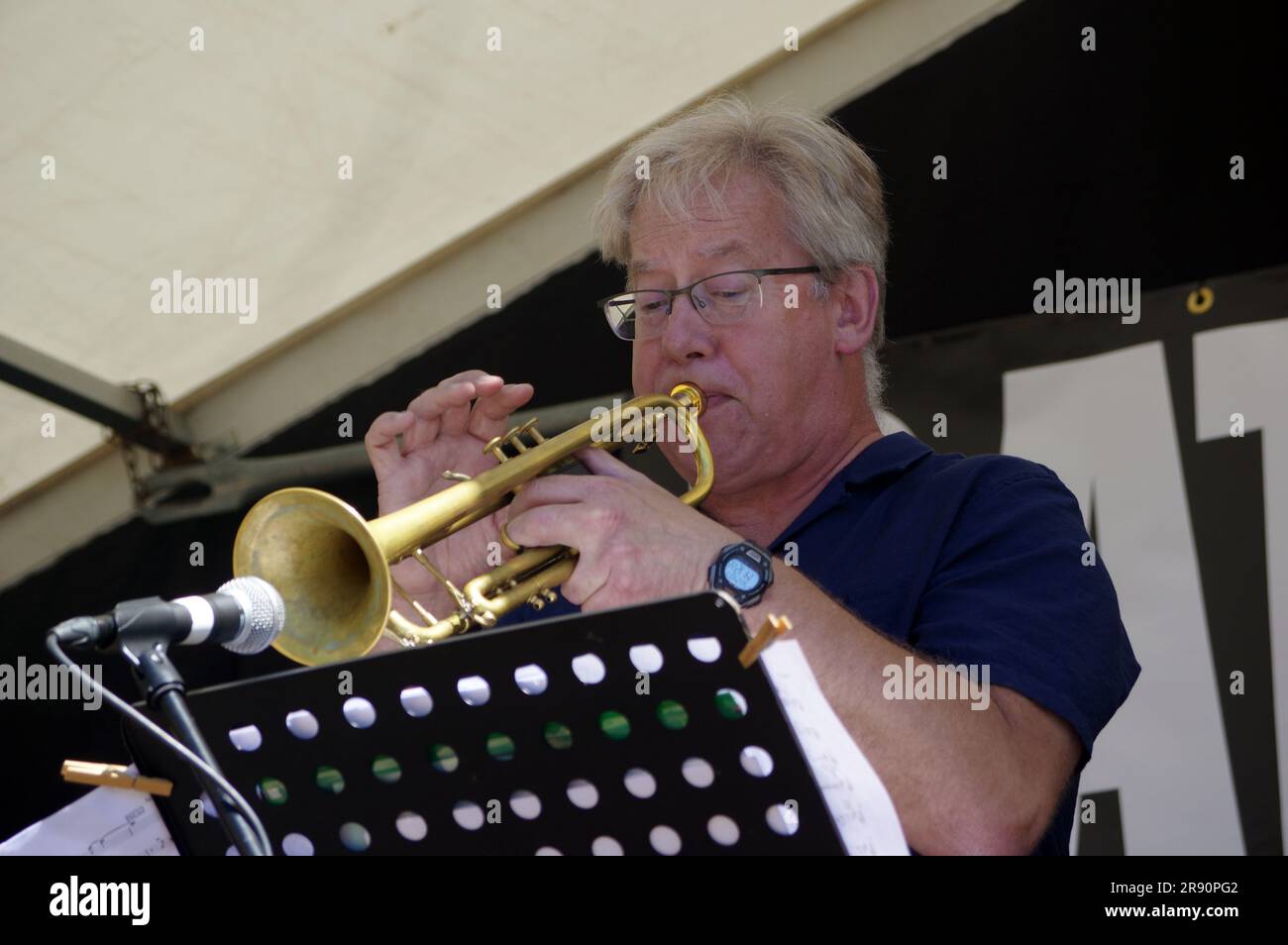 Sam Gould, Hexagonal, Battle Jazz Weekend, Battle, East Sussex, 24 July ...