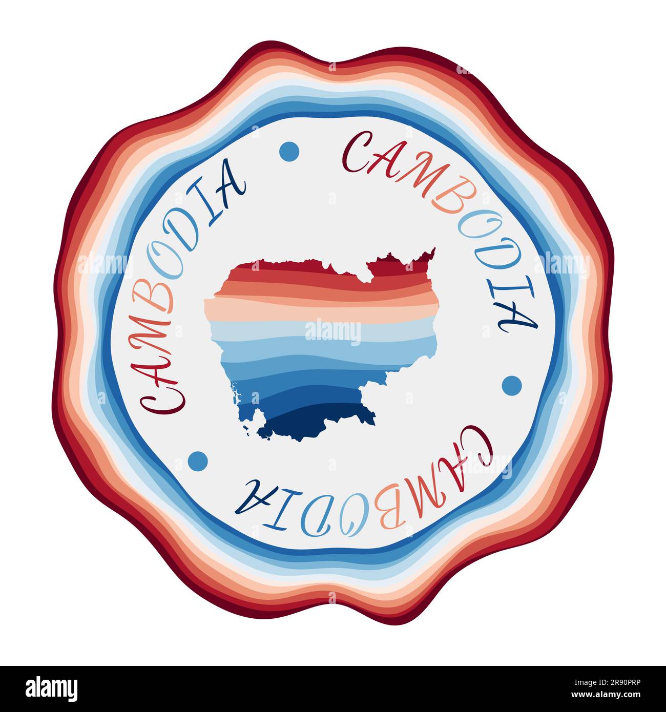 Beautiful phnom penh Stock Vector Images - Alamy