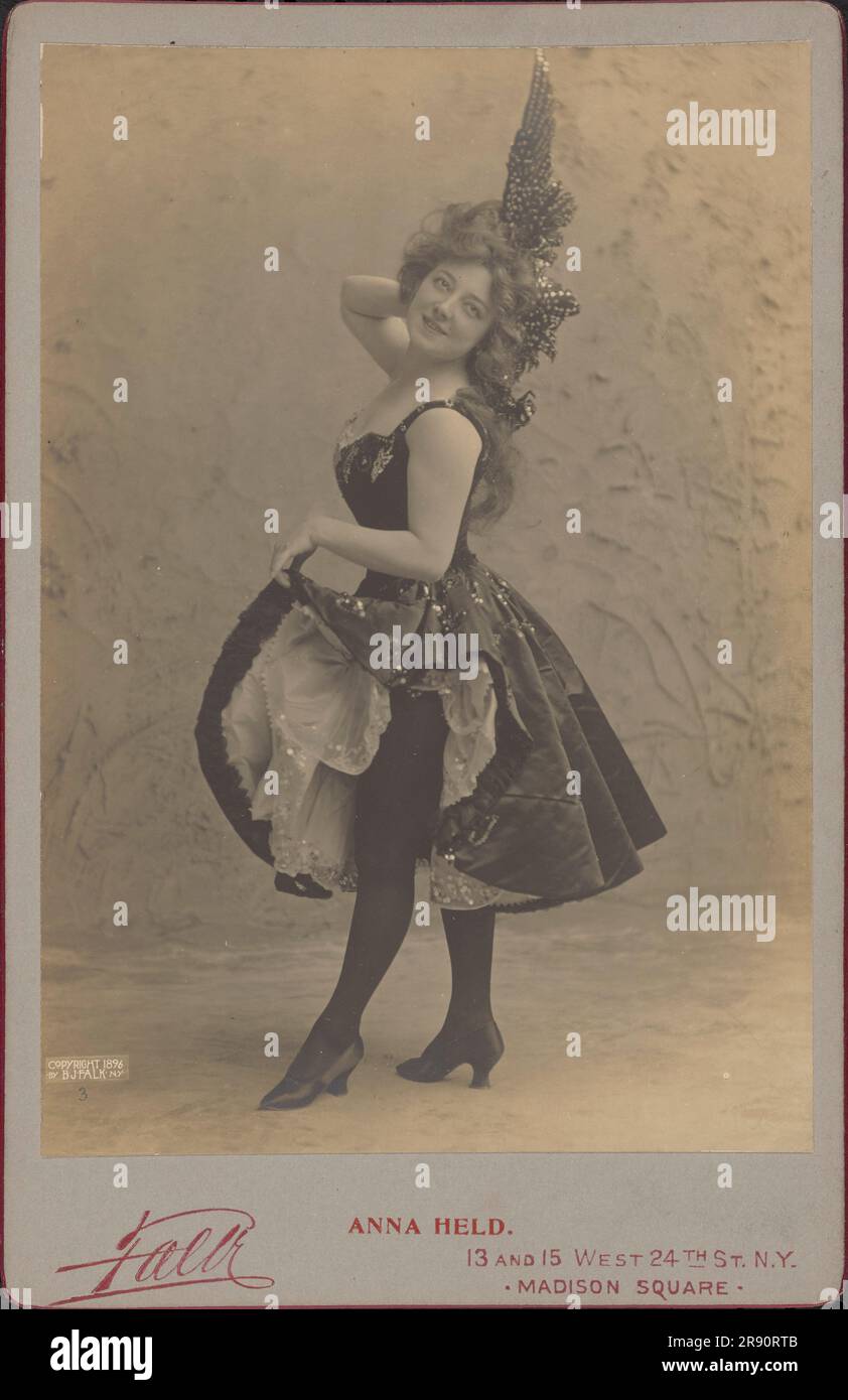 Anna Held (1873-1918), 1896. Private Collection Stock Photo - Alamy