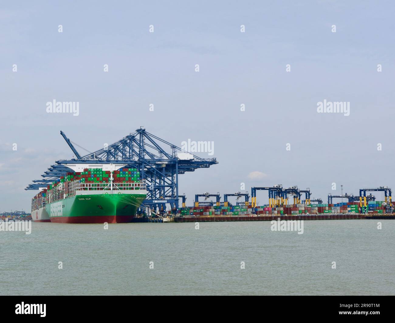 Felixstowe, Suffolk - 23 June 2023 : Hot summer afternoon at Landguard ...