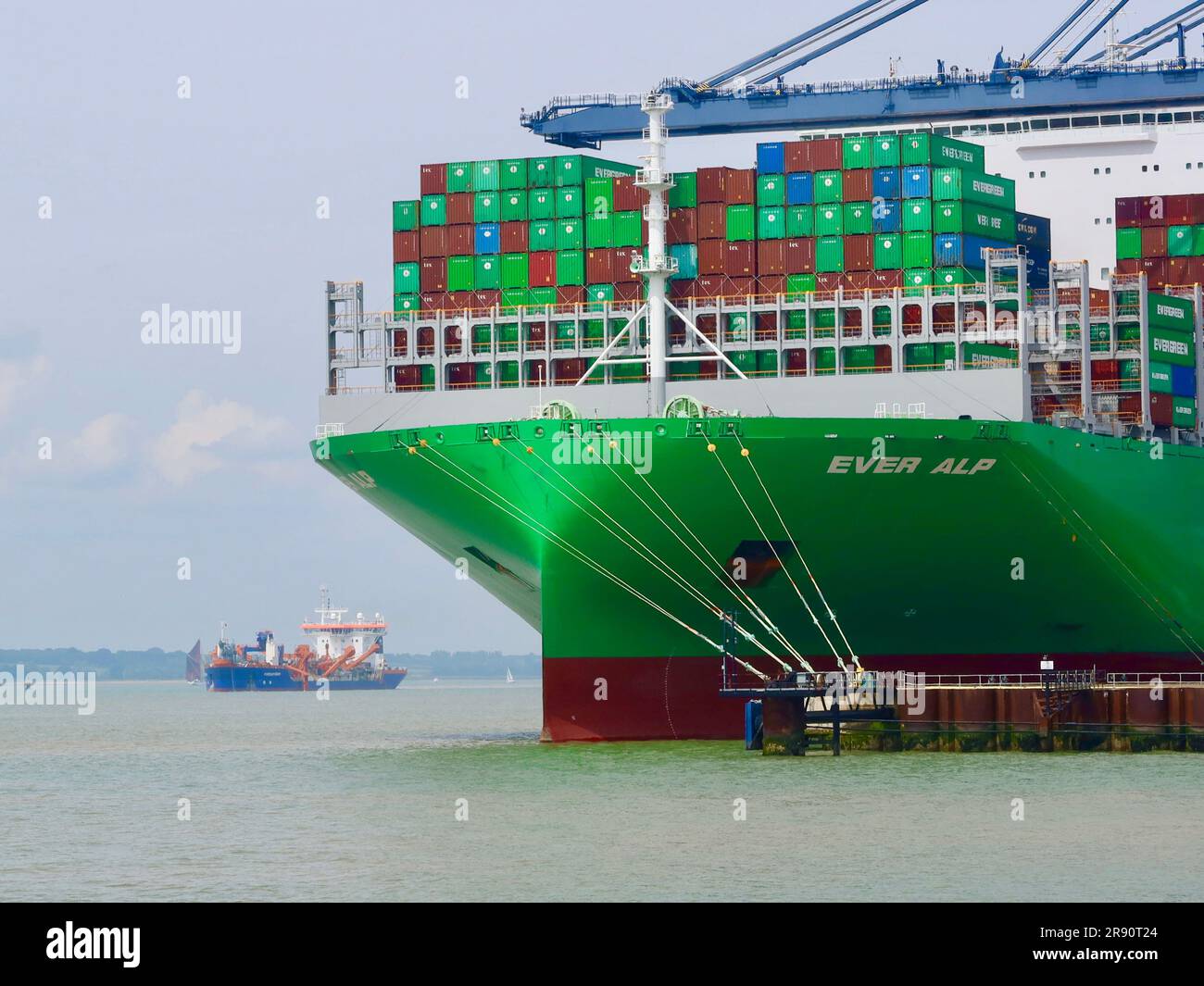Felixstowe, Suffolk - 23 June 2023 : Hot summer afternoon at Landguard ...