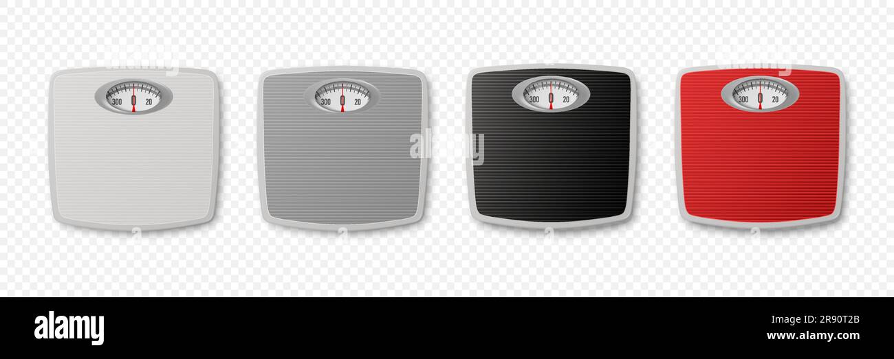 Vector 3d Realistic Bathroom Scales Bathroom Body Weight Scales Icon