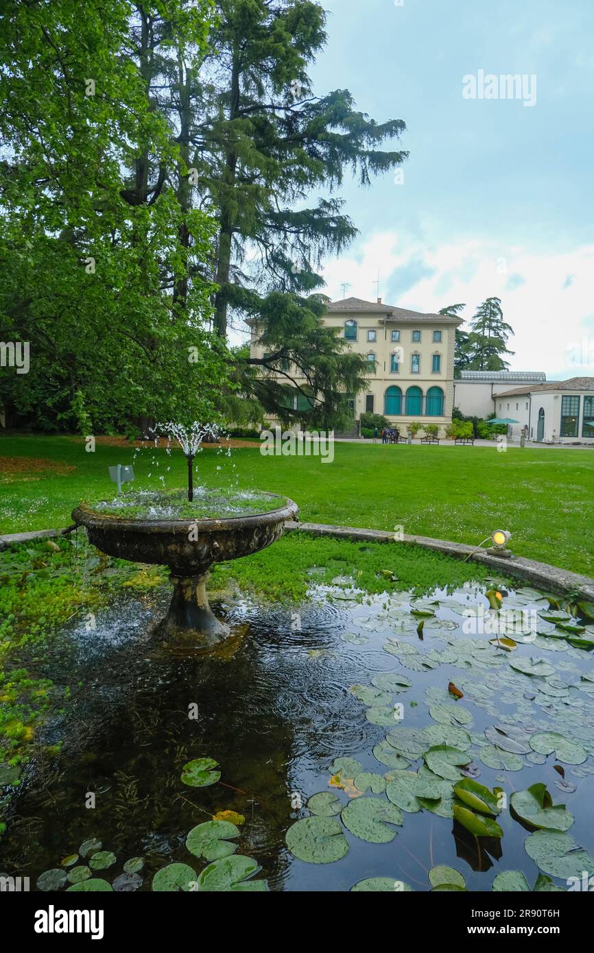Parma, Italy: Fondation Magnani Rocca. Beautiful building of museum ...