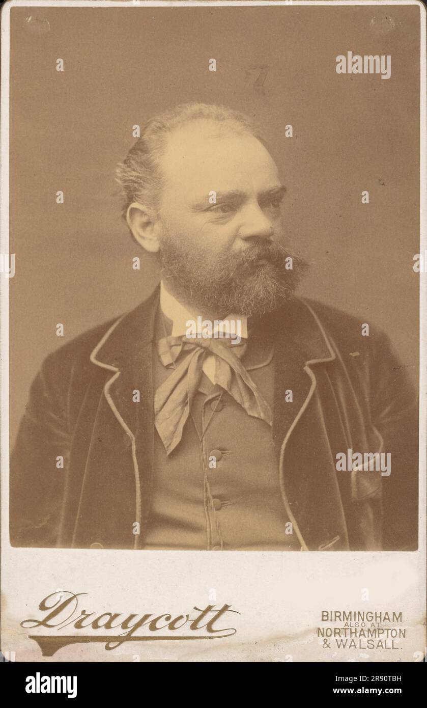 Portrait of the composer Antonin Dvorak (1841-1904), 1884-1885. Private ...