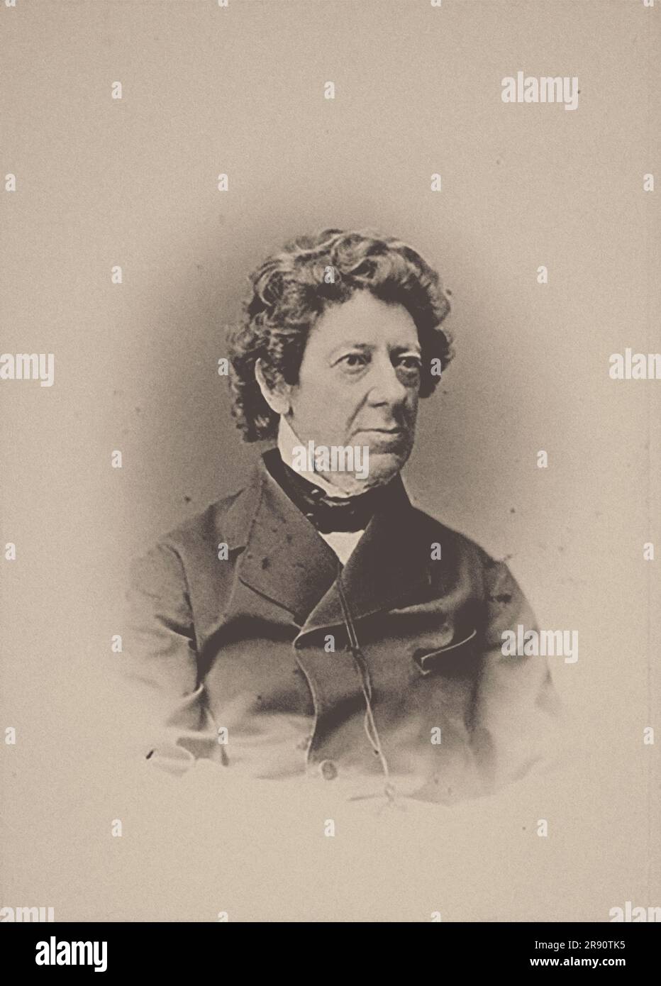 Portrait of the composer and violinist Fredrik Pacius (1809-1891 ...