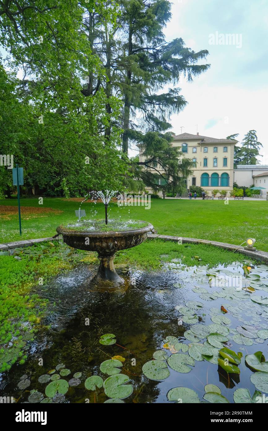 Parma, Italy: Fondation Magnani Rocca. Beautiful building of museum ...