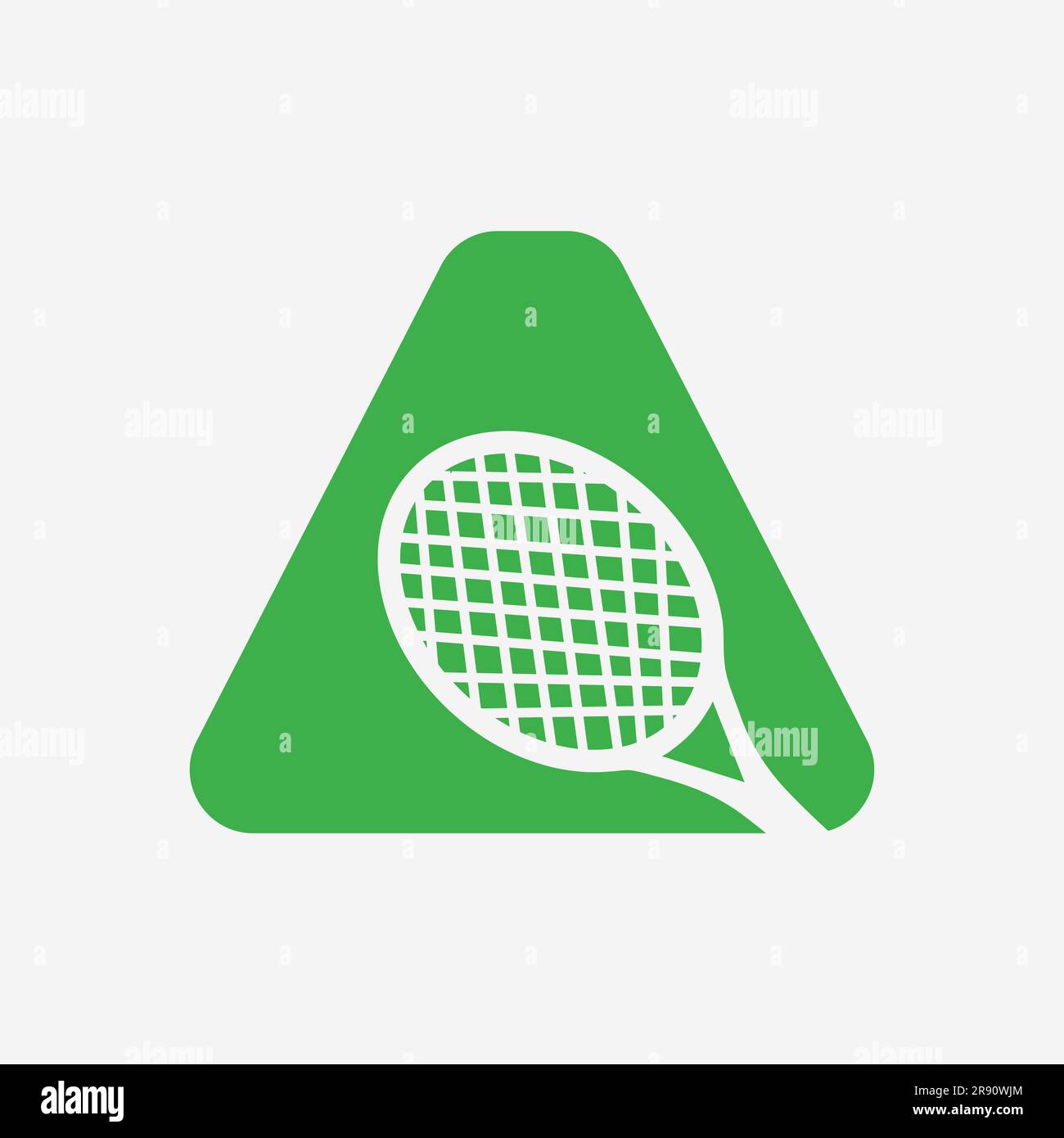 Letter A Padel Tennis Logo. Padel Racket Logo Design. Beach Table ...