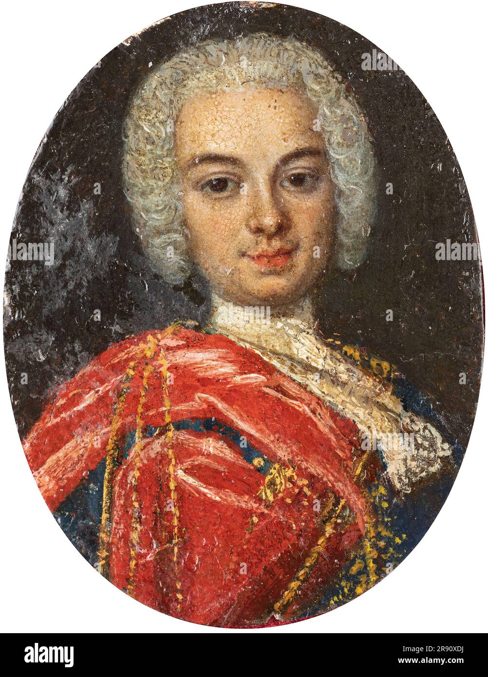 Portrait of the singer Farinelli (Carlo Broschi) (1705-1782), First ...