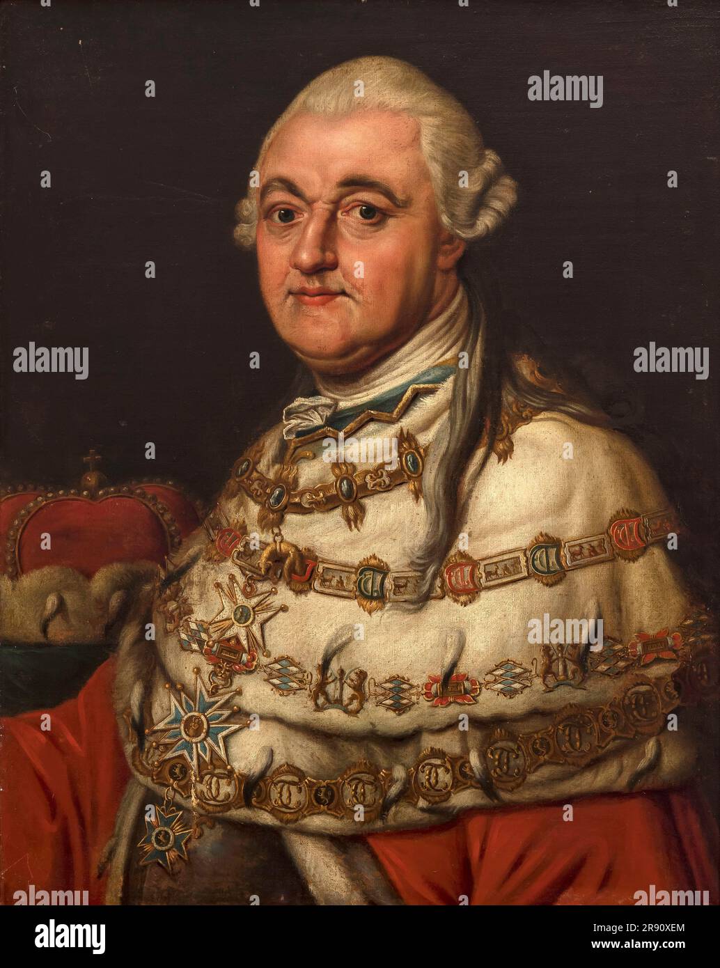 Portrait of Charles Theodore (1724-1799), Elector of Bavaria, Count ...