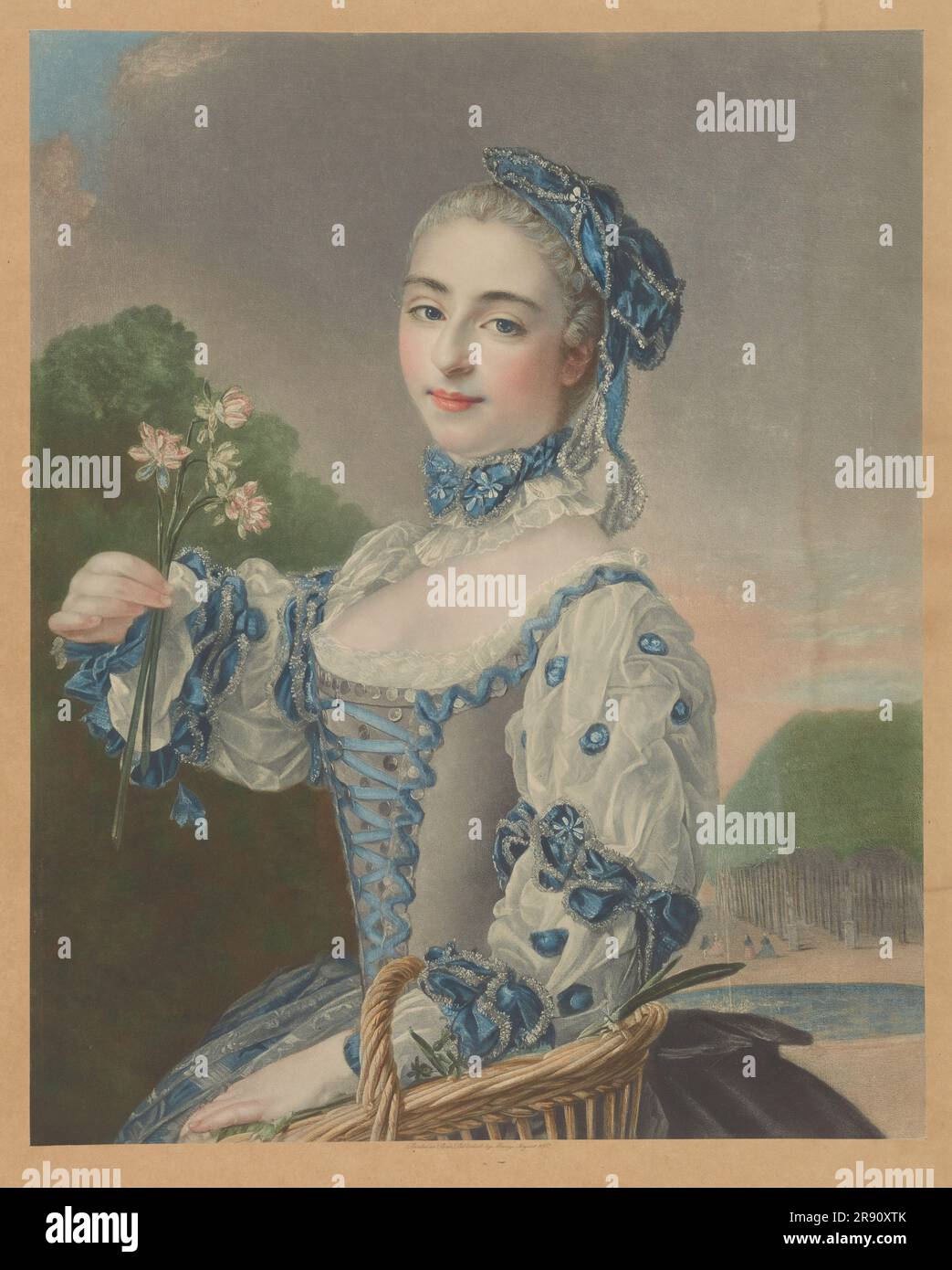 Portrait of Marie Anne de Cupis de Camargo (1710-1770), c. 1745 ...