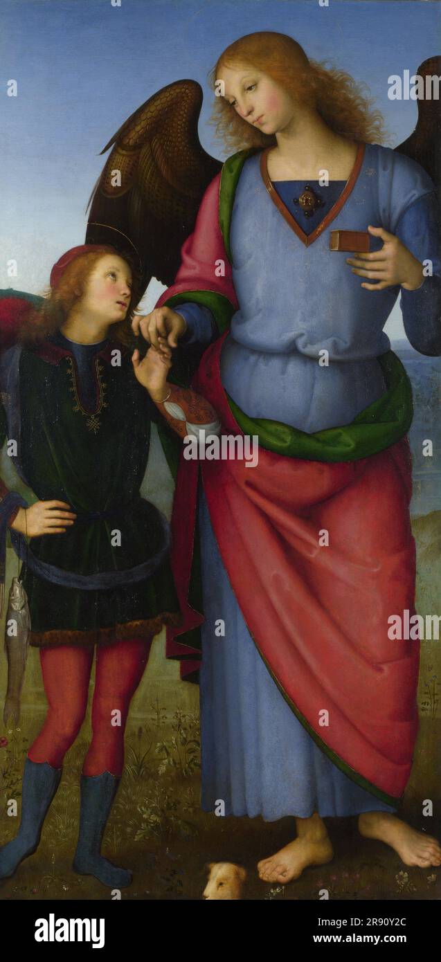 The Archangel Raphael with Tobias (Panel from an Altarpiece, Certosa ...