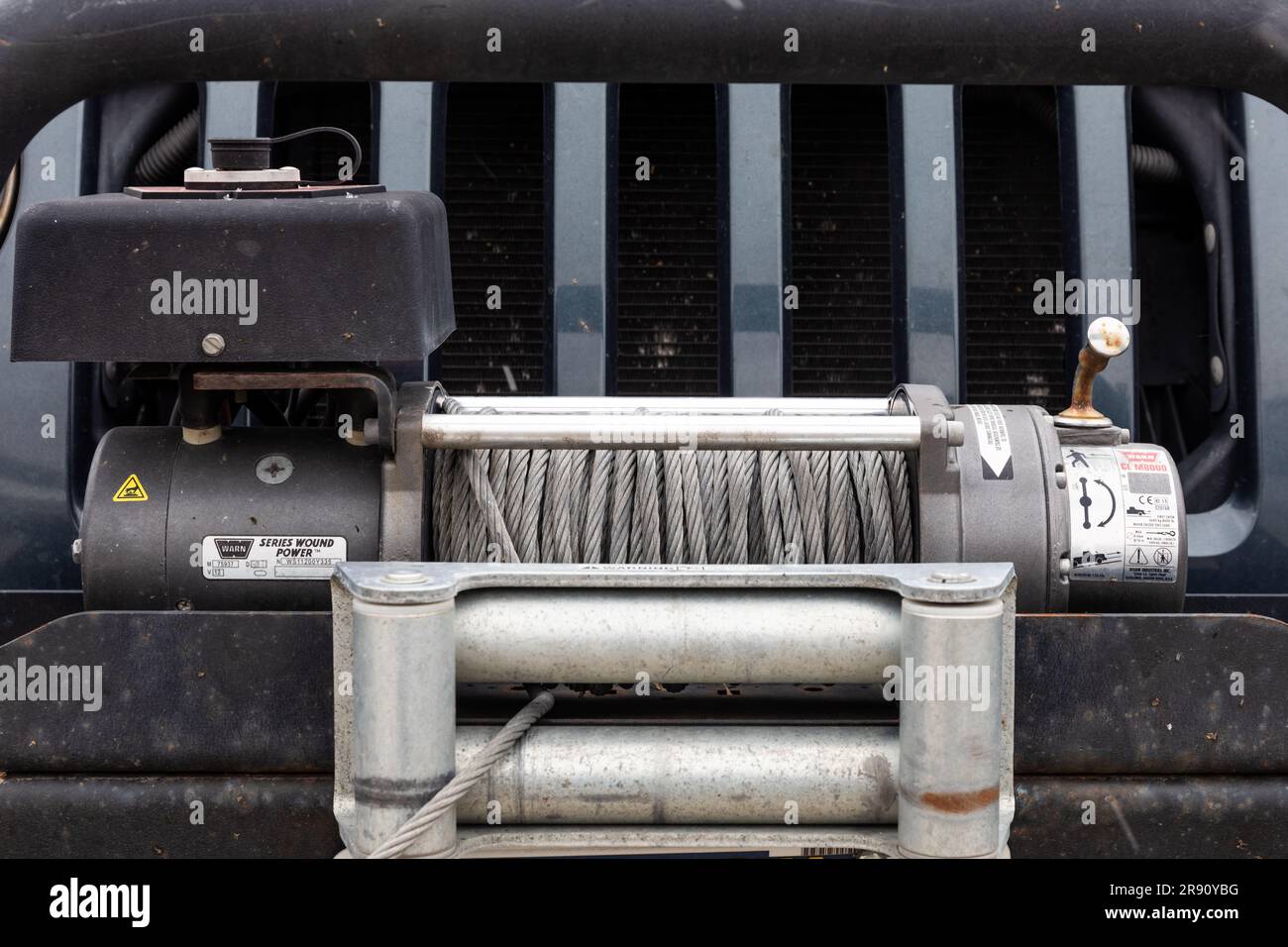 Electric winch hi-res stock photography and images - Alamy