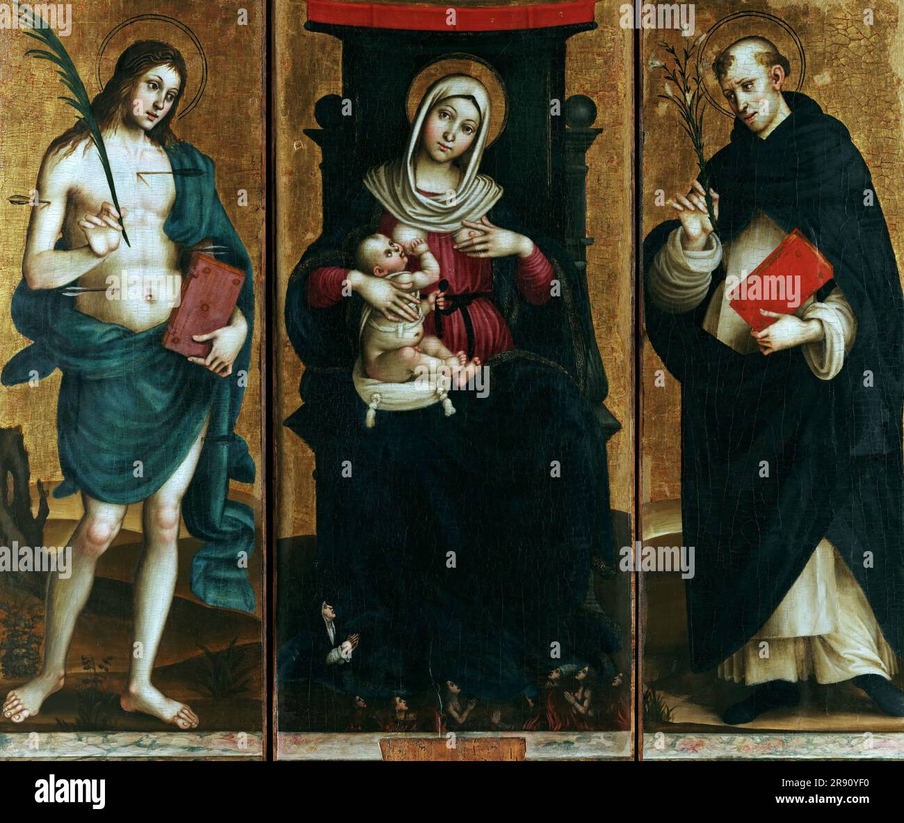 Madonna with Child and Saints, ca 1500-1510. Found in the collection of ...