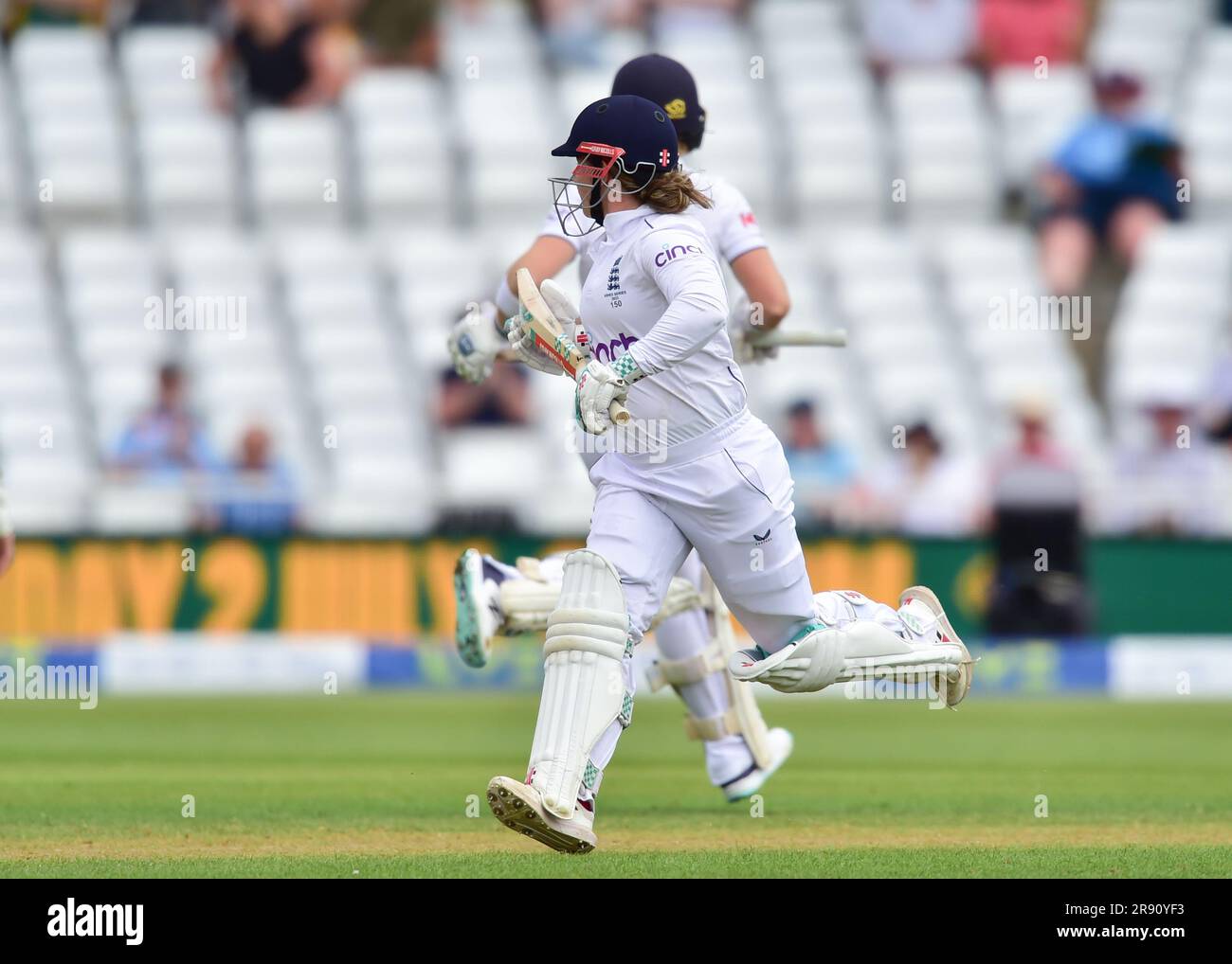 Trent Bridge Cricket Stadium, Nottingham UK. 23 June 2023. England ...