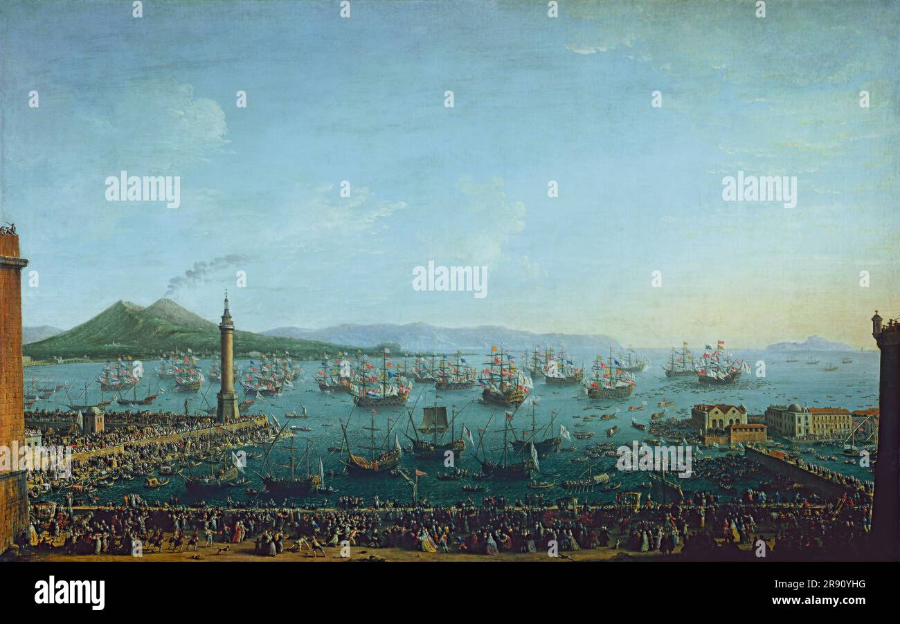The Departure of Charles III from Naples to Become King of Spain, 1759 ...