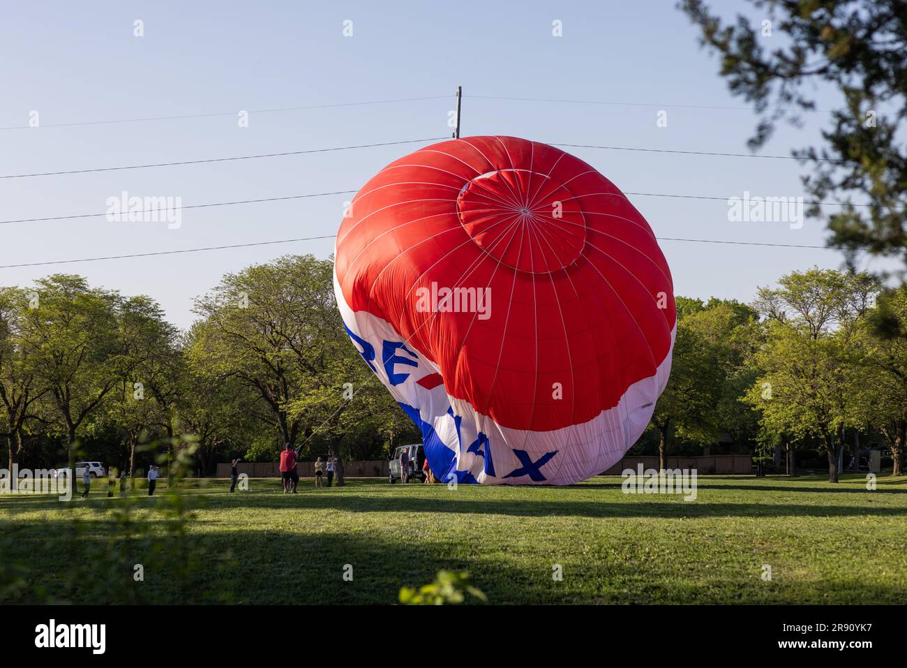 RE/MAX hot air balloon Stock Photo - Alamy