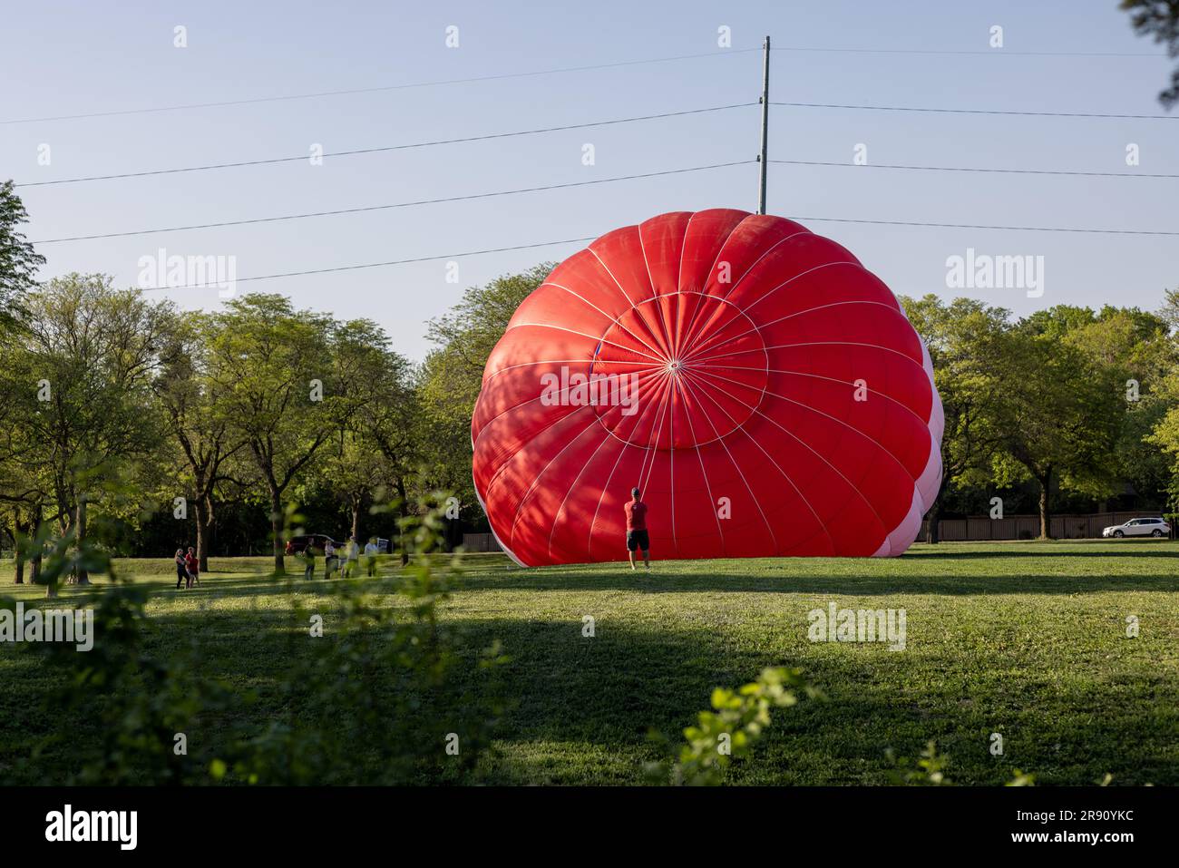 RE/MAX hot air balloon Stock Photo - Alamy