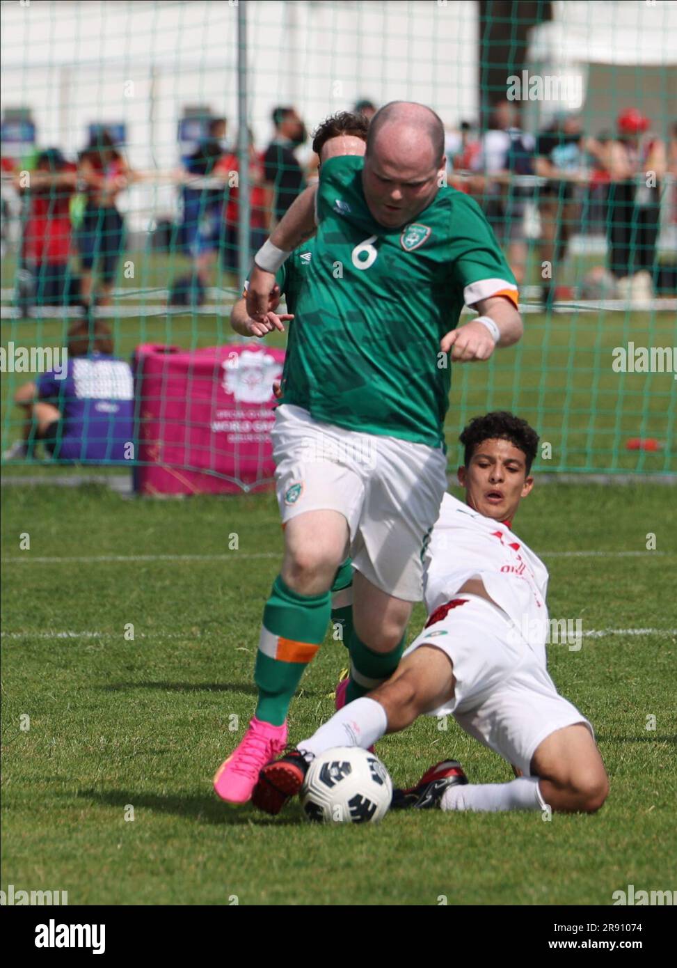 Berlin, Germany. 21st June, 2023. Irish player David Hackett on the ...