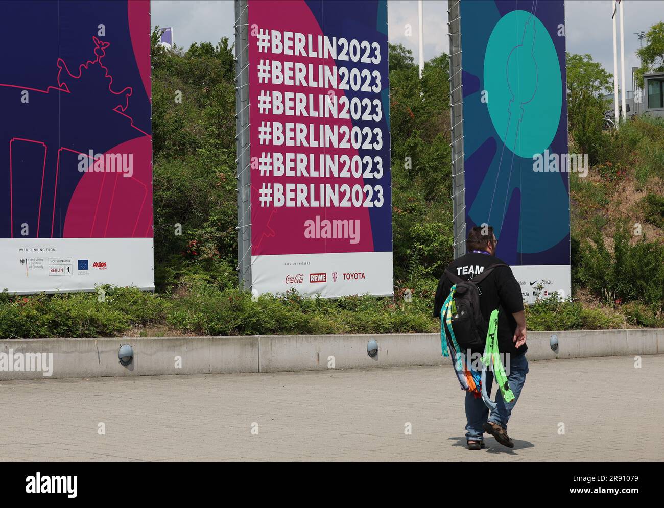 Berlin, Germany. 21st June, 2023. A general view of the Messe Berlin ...