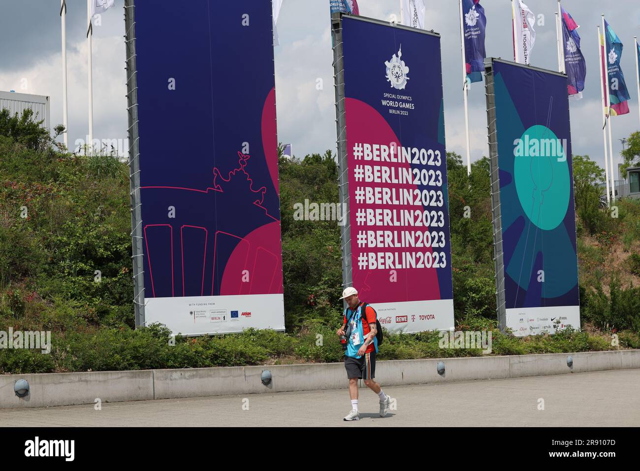 Berlin, Germany. 21st June, 2023. A general view of the Messe Berlin ...