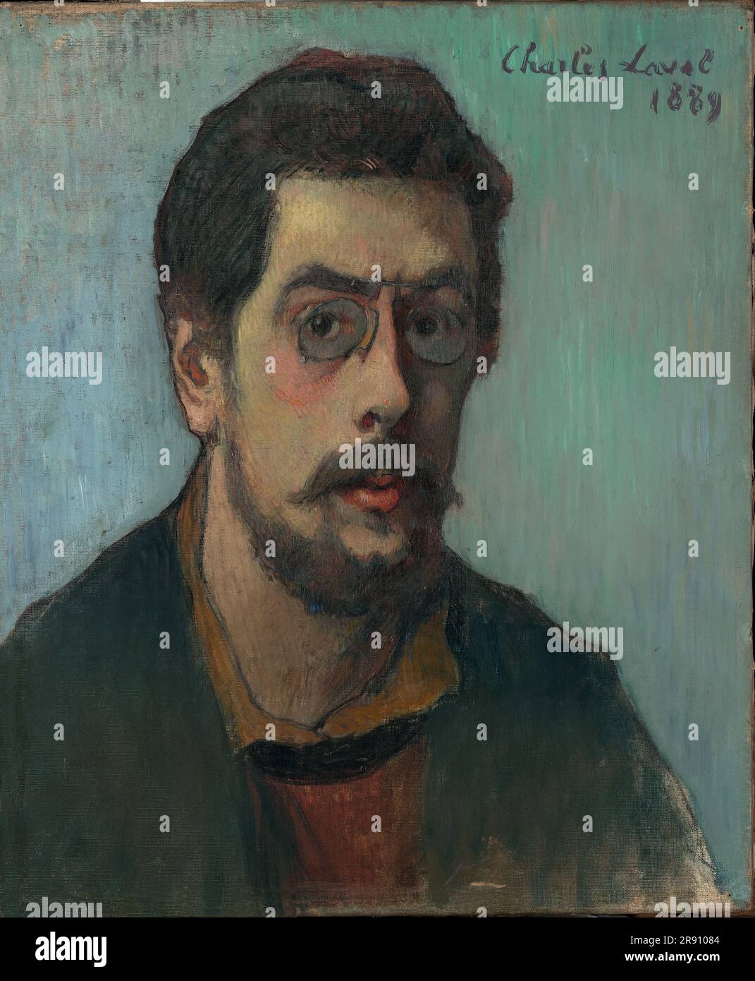 Self-portrait, 1889. Found in the collection of the Musée d'Orsay ...