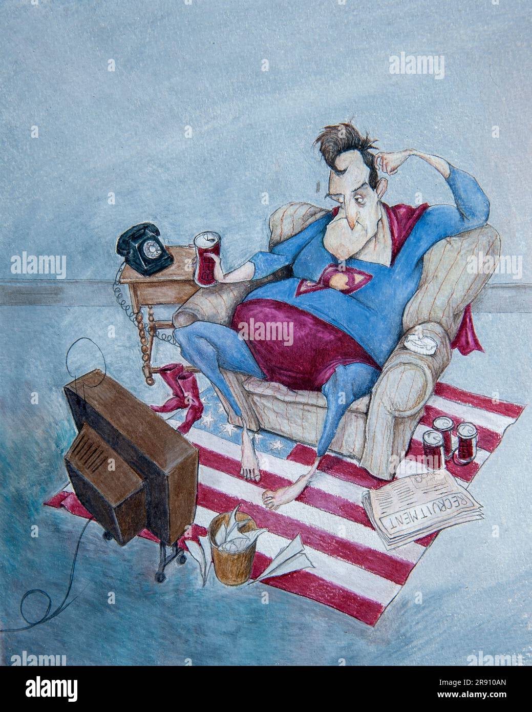 Let himself go hi-res stock photography and images - Alamy