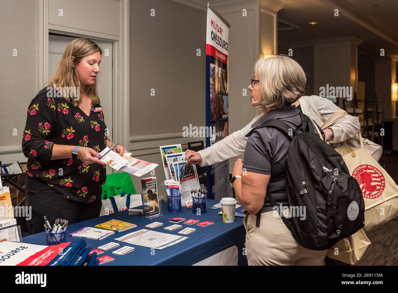 15th Annual Women Veterans Conference at Quincy Marriott Stock Photo ...