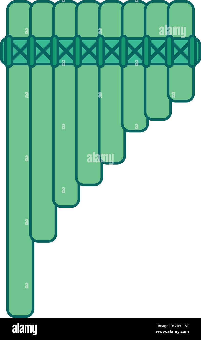 Green flute Stock Vector Images - Alamy