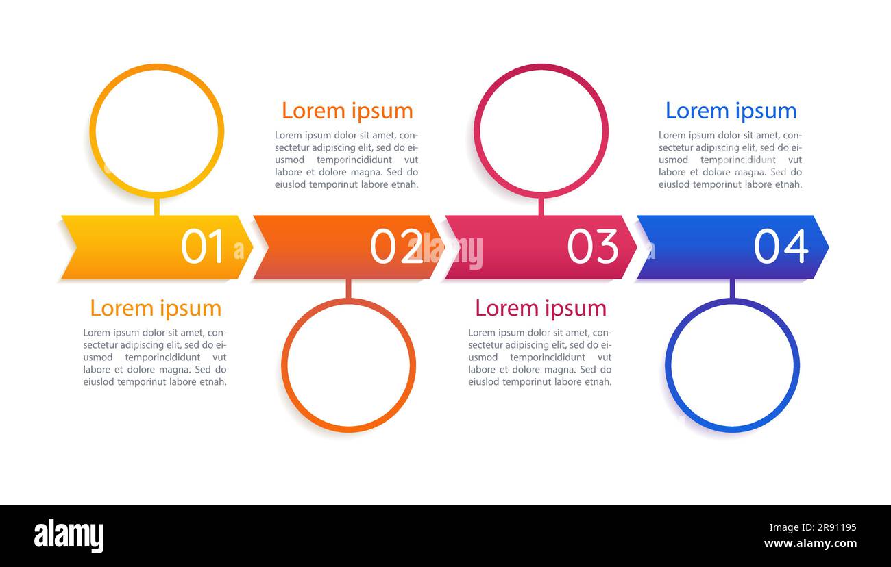 Marketing infographic chart design template Stock Vector Image & Art ...